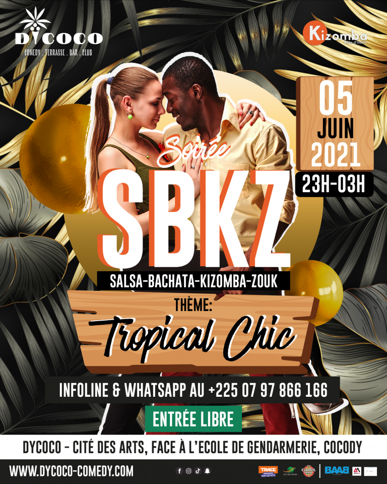 SOIRÉE SALSA, BACHATA, KIZOMBA ET ZOUK AU DYCOCO - Dycoco Comedy SOIRÉE SALSA, BACHATA, KIZOMBA ET ZOUK AU DYCOCO - Dycoco Comedy